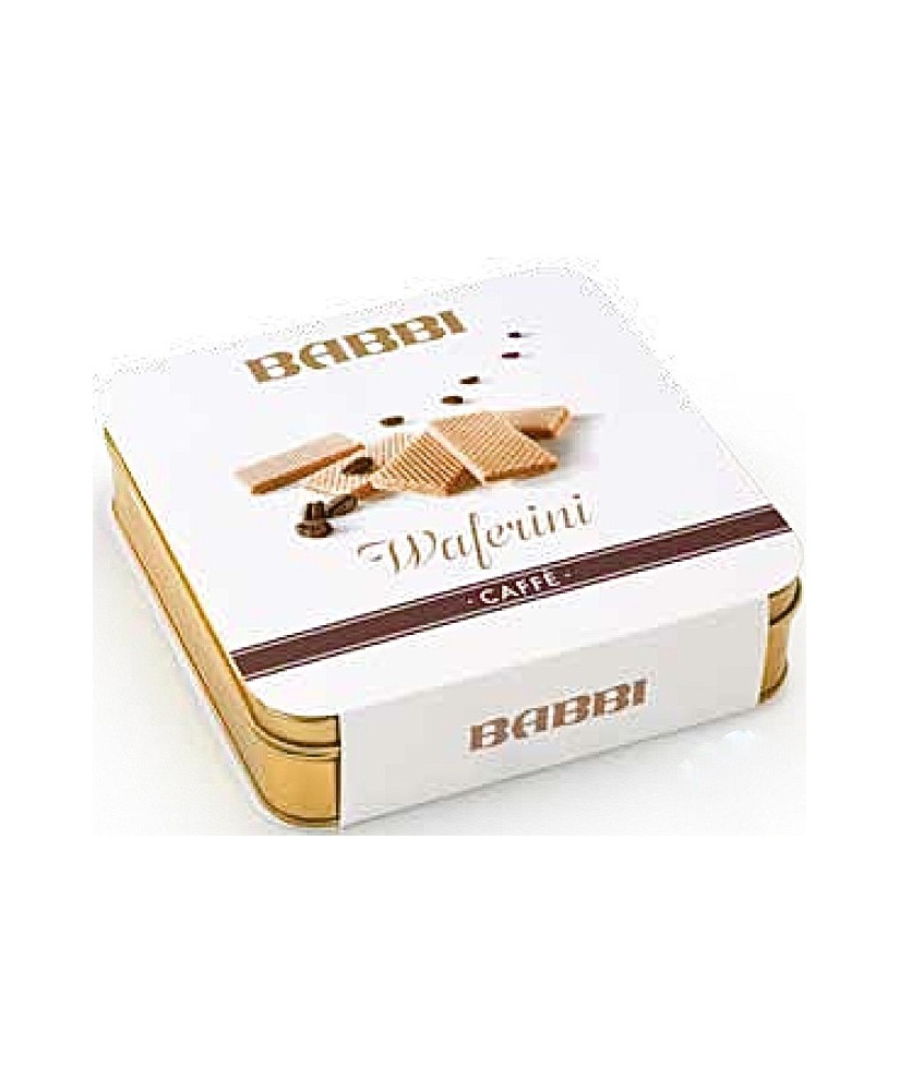 Vendita online Waferini Babbi ripieni di crema al caffè. Shop online Wafers Babbi al caffe' in ...