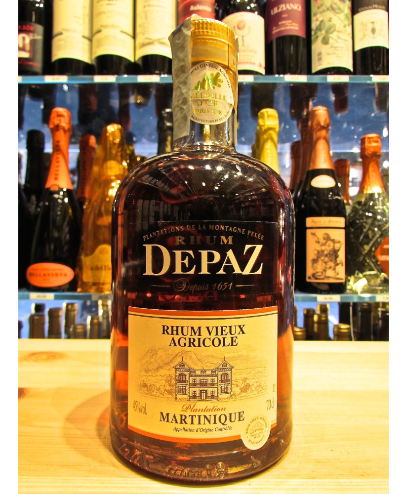 Rum Depaz - Vieux Agricole - Martinica - Plantation Aged Rhum - Vendita ...