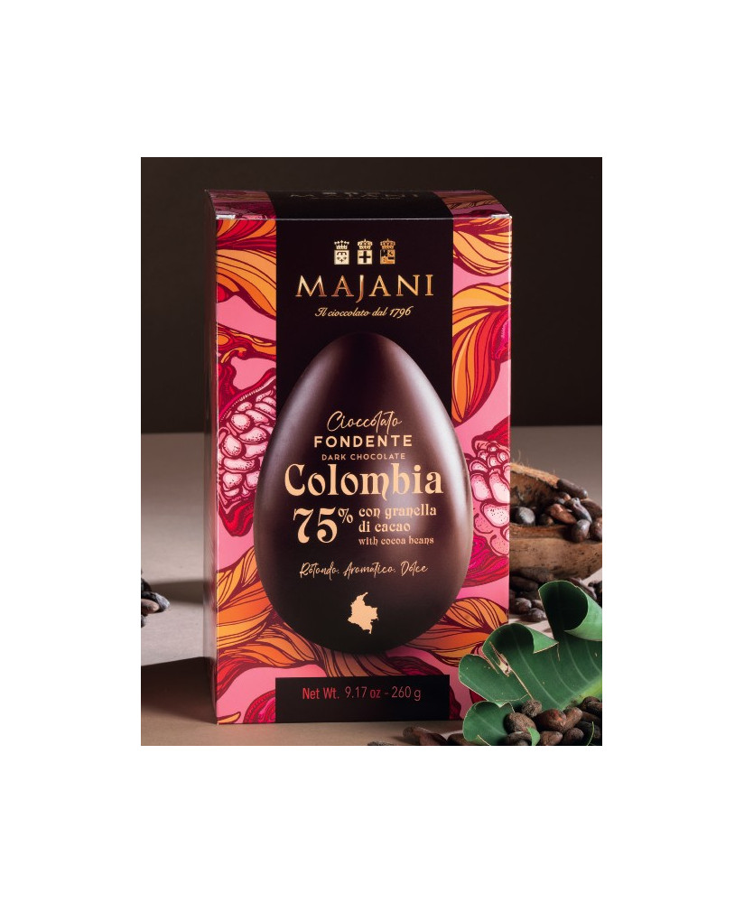 Online sales Easter eggs Italian Majani 2015 Dark packed with tulle ...