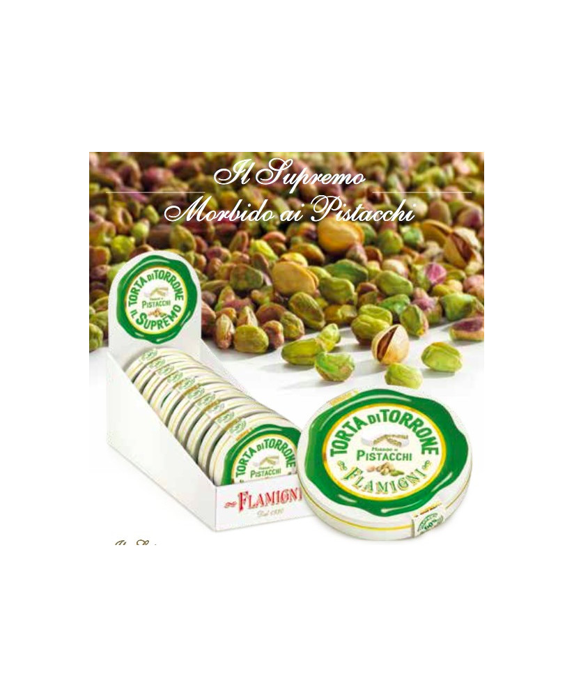Vendita online Torrone Flamigni morbido ai pistacchi | corso101.com