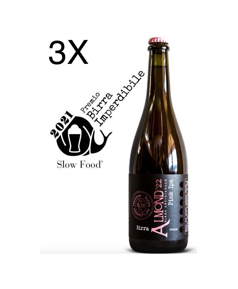 Pink Ipa beer Almond 22 shop online craft italian beer | corso101.com